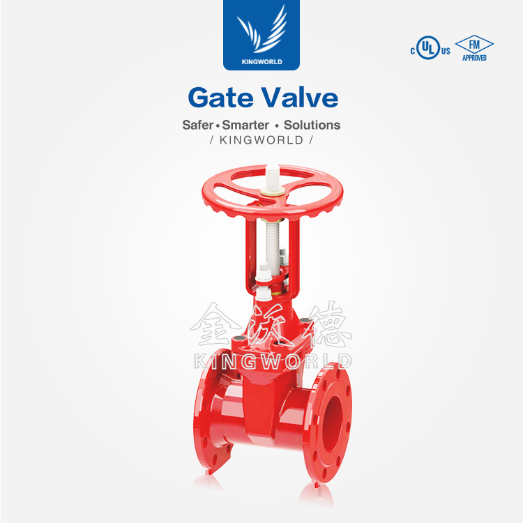 FM O&SY Flanged Ends Gate Valve PN16/ 300PSI