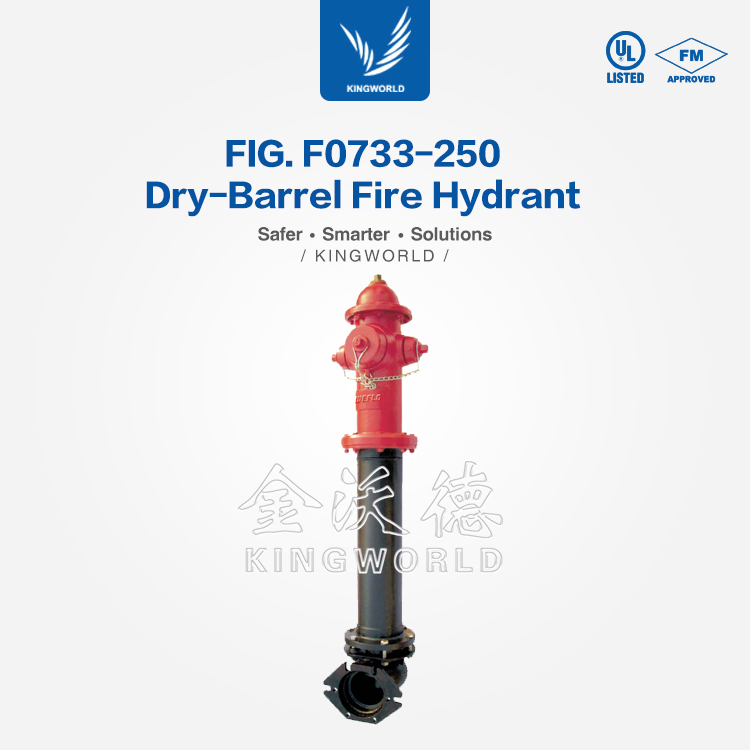 FM UL FIG. F0733-250 Dry-Barrel Fire Hydrant