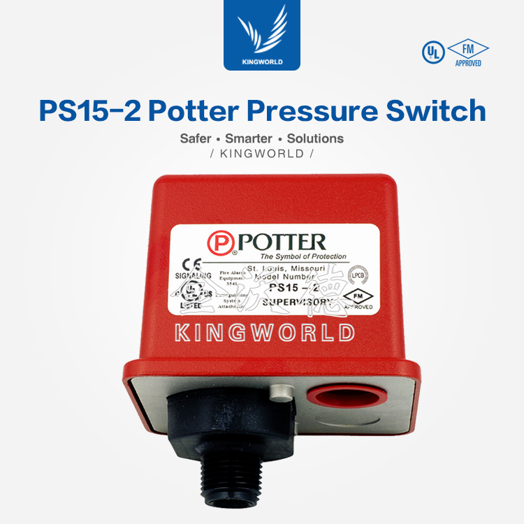 PS15 Potter Supervisory Pressure Switch