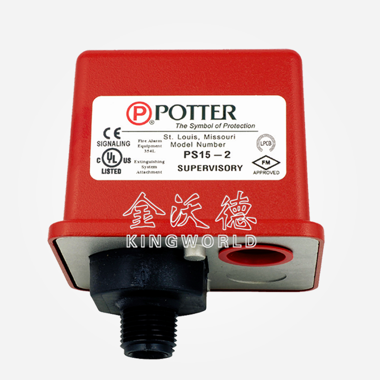 PS15 Potter Supervisory Pressure Switch