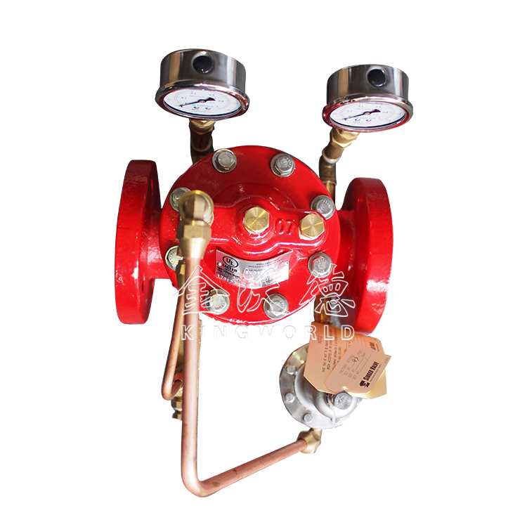 FM Flange Pilot Operated Pressure Reducing Valve