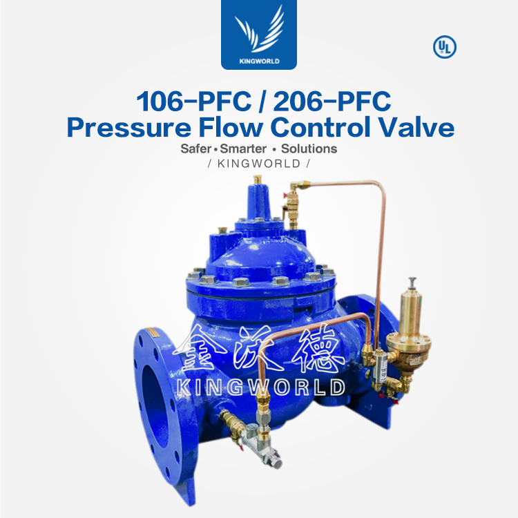 UL 106-PFC / 206-PFC Pressure Flow Control (Modulation) Valve